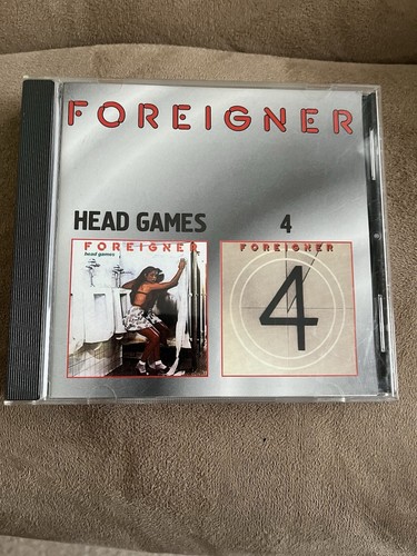 Foreigner Import Double CD From Russia Head Games And Four Also Concert ...