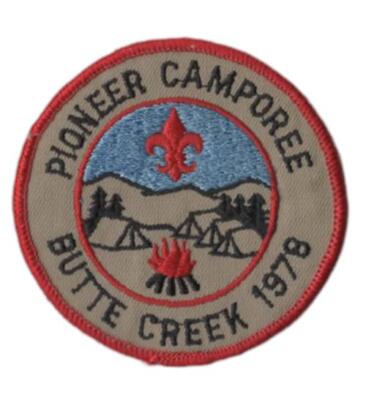 1978 Pioneer Camporee Butte Creek BSA Patch RD Bdr. [VA-4888] | eBay