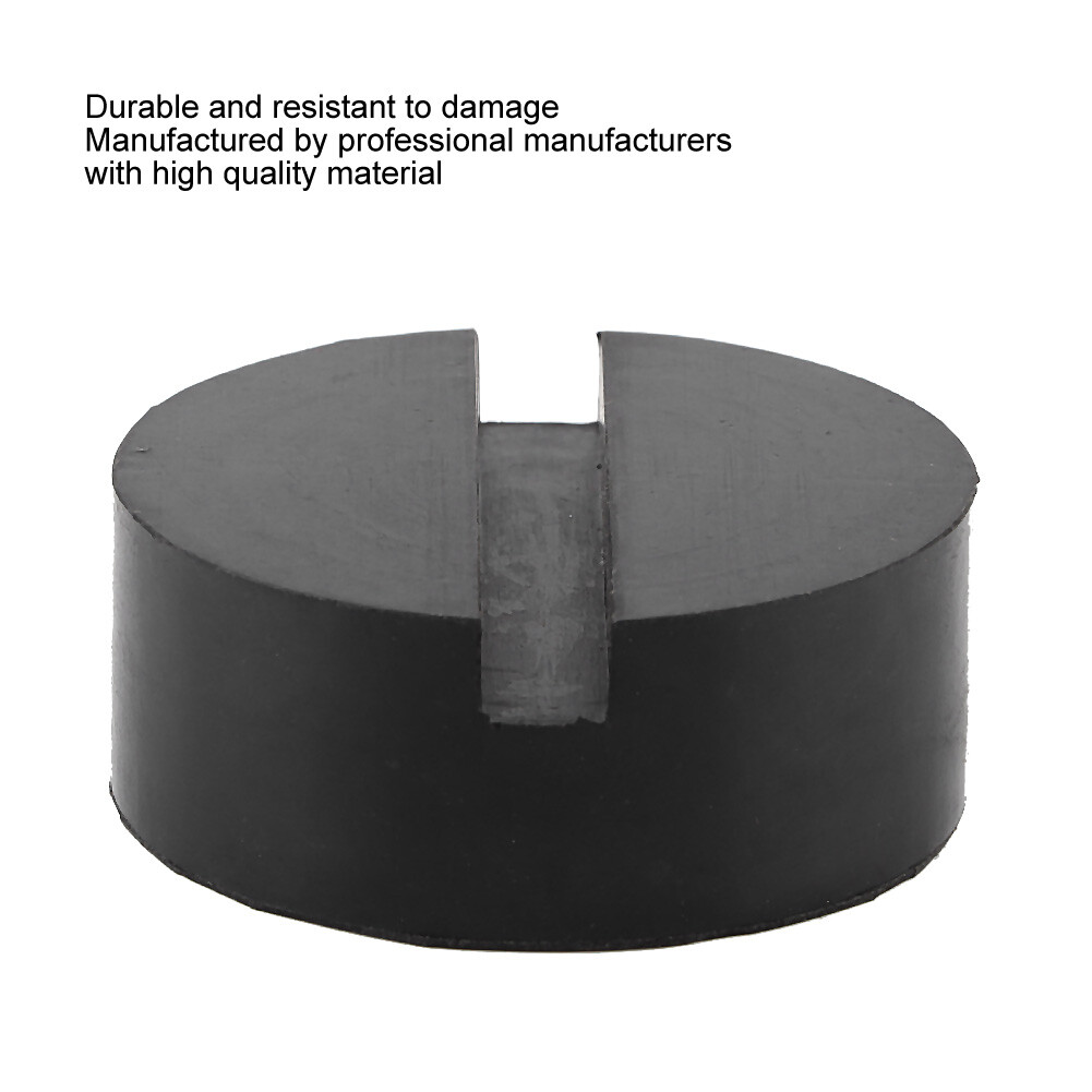 Popular Practical 6CM Black Groove Jack Disk Rubber Pad Pinch Weld Side ...