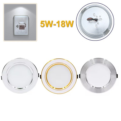 5w 9w 12w 15w 18w Led Downlight 240v Downlights Spotlight Round Recessed Ceiling | eBay