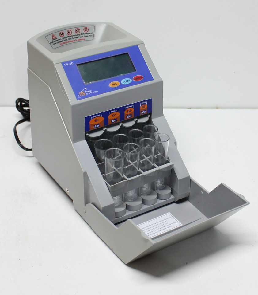 Seal Royal Sovereign 3-Row Coin Sorter Counter Value Display FS-3D | eBay