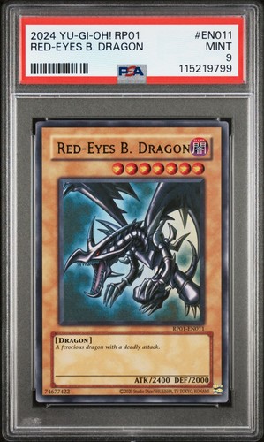 Red-Eyes Black Dragon *PSA MINT 9* RP01-EN011 *Ultra Rare* Yugioh | eBay