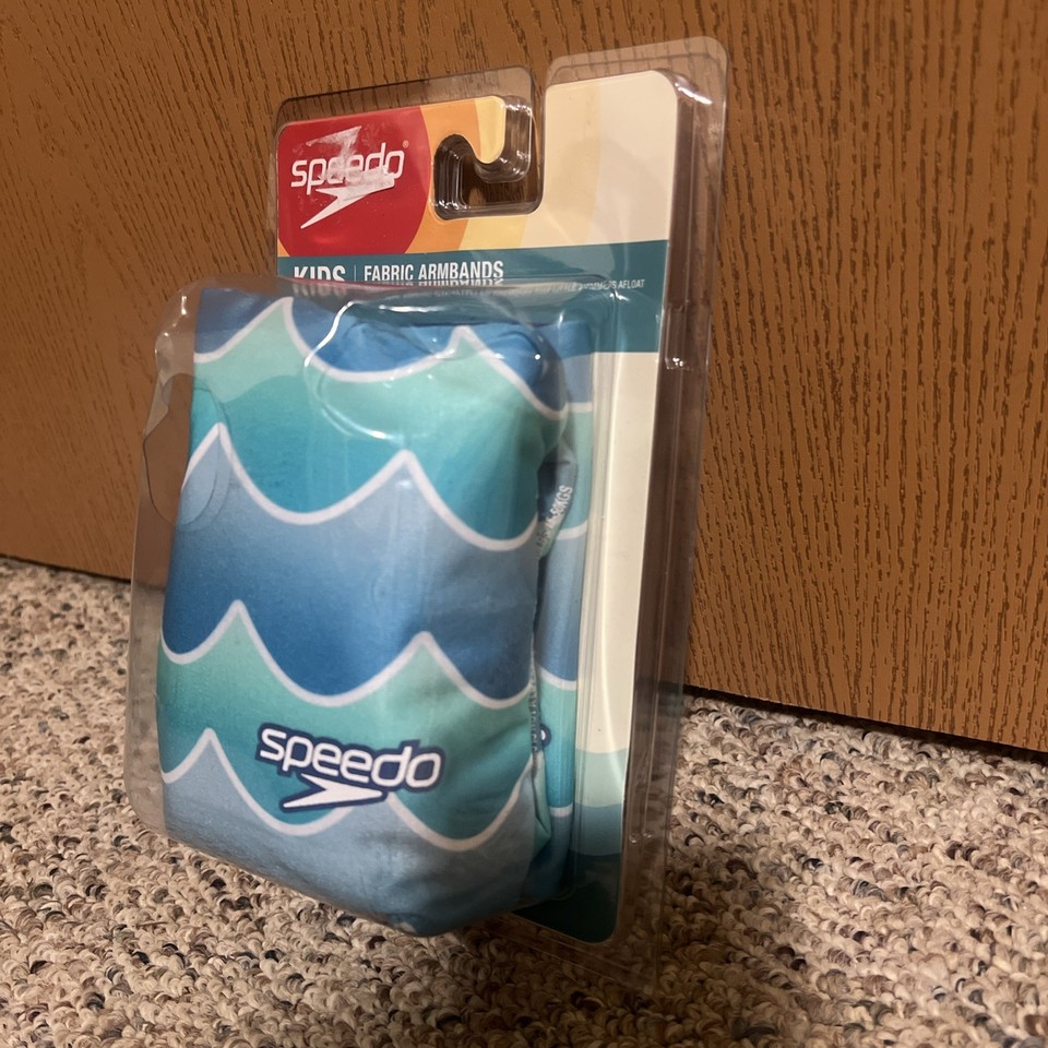 Speedo Kids' Fabric Arm Band - Teal: Swim Training Floats for Ages 2-12 ...
