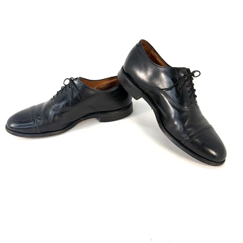 Allen Edmonds Byron Black Shell Cordovan Cap Toe Oxford Shoes Size US 9 ...