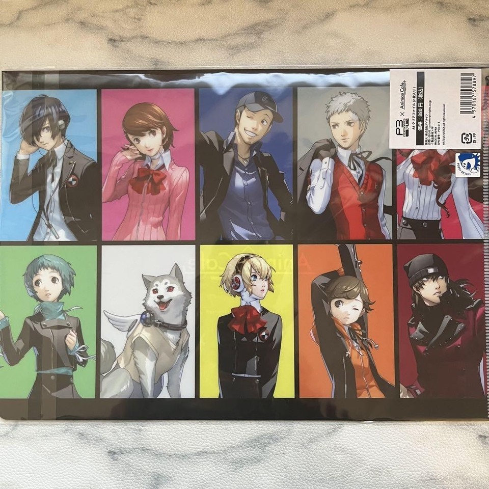 Persona 3 Reload Animax Cafe Limited Clear File | eBay