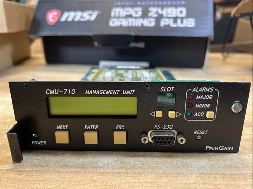 Pairgain CMU-710 Management Module ADC Campus Control Card | eBay