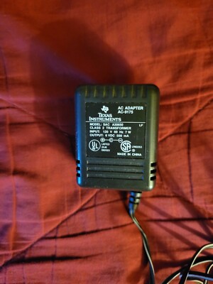 Texas Instruments AC ADAPTER AC-9175 Mod: SAC A30650 6V 500mA | eBay