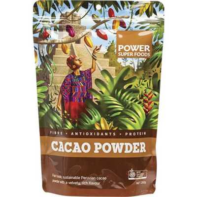 Power Super Foods Cacao Powder Certified Organic 250g | eBay Australia