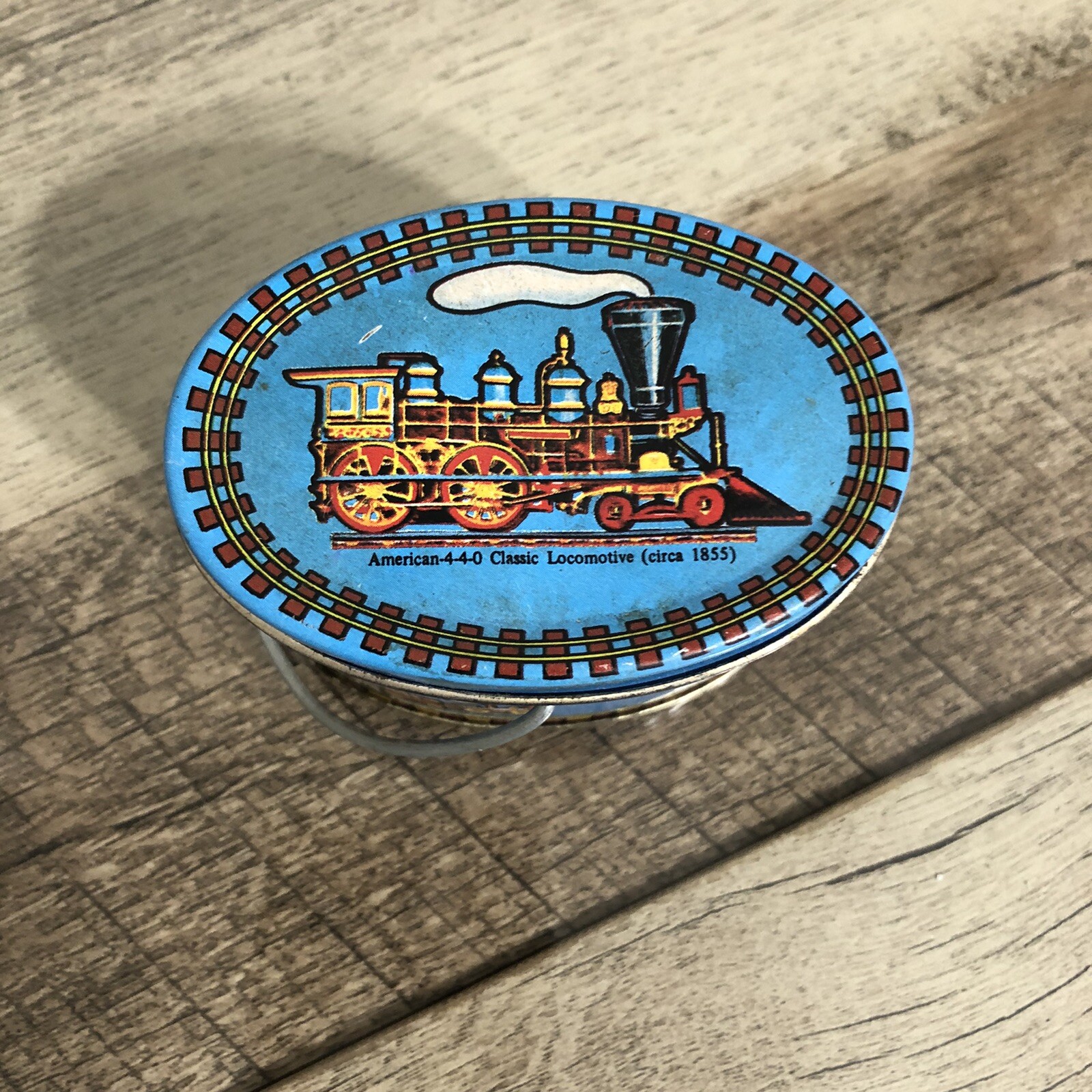 1978 Shackman NY Small Empty Tin Container Locomotive Train Railroad | eBay