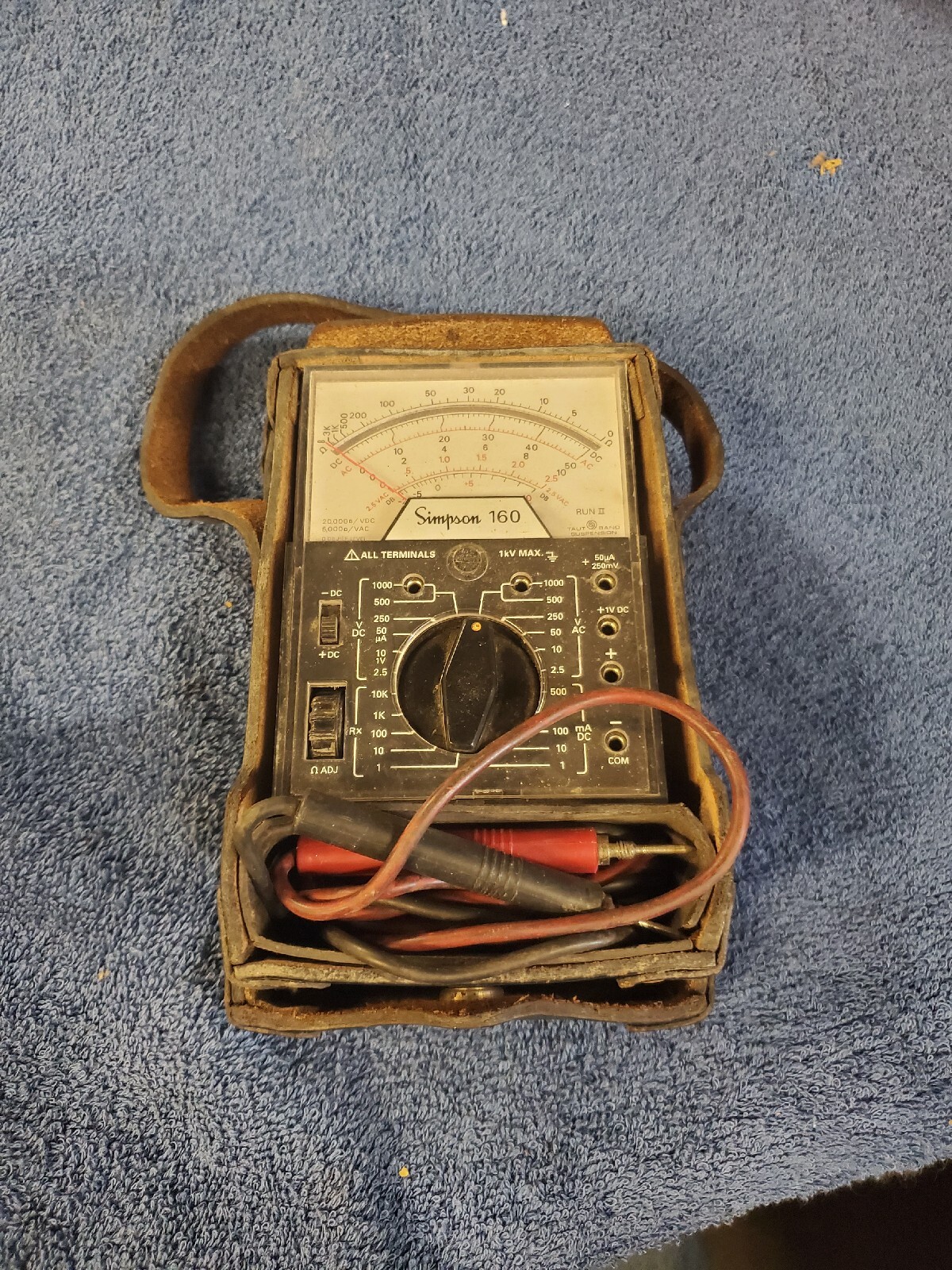 Simpson 160 Handi VOM Analog Multimeter | eBay