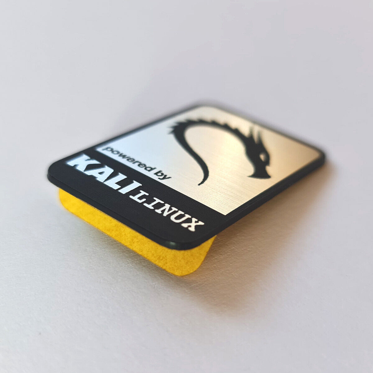 Kali Linux Sticker Case Badge - Chrome Reflective - 35 mm x 27 mm | eBay