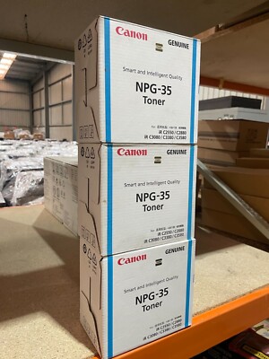 Genuine NEW Canon NPG-35 Cyan Toner IRC 2550 C2880 C3080 C3380 C3580 ...