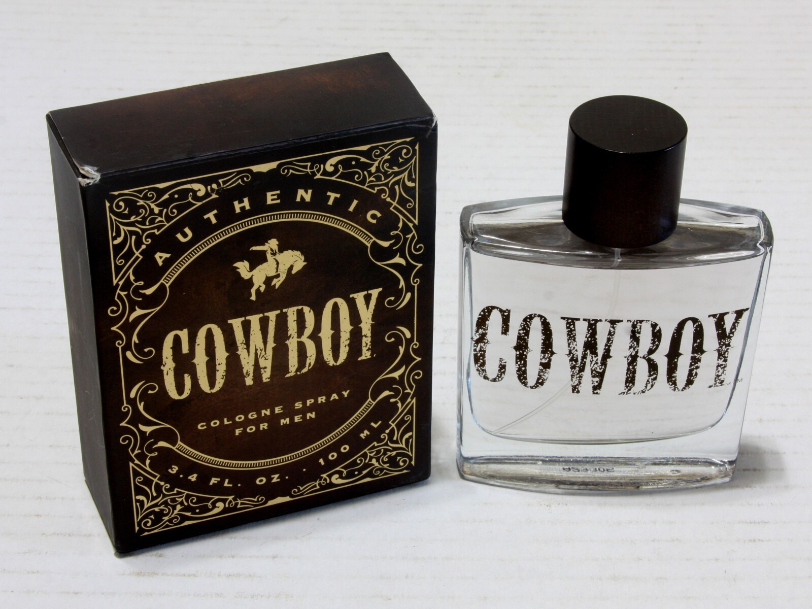 Cowboy Authentic Cologne Spray For Men Tru Western 3.4 Fl. Oz. New With ...
