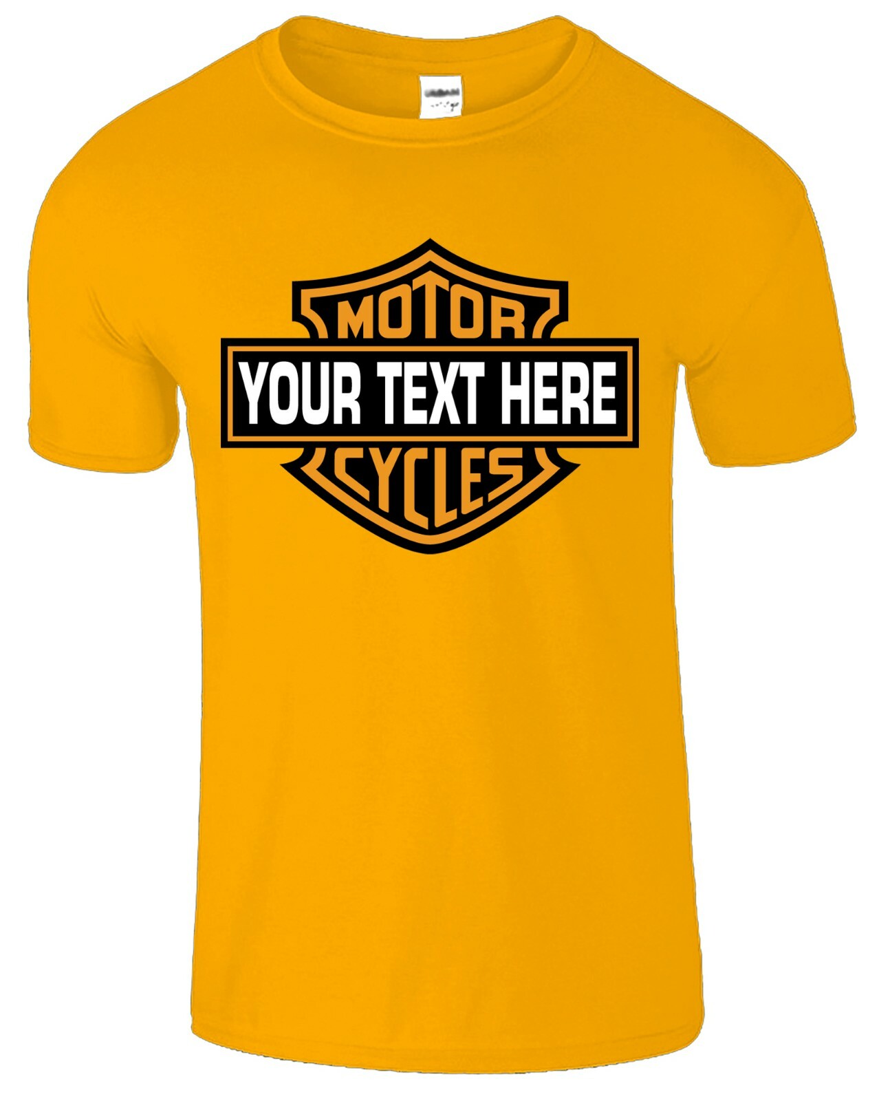 Personalized Motorcycle Custom Men's T Shirt Funny Bike Racing New Gift ...
