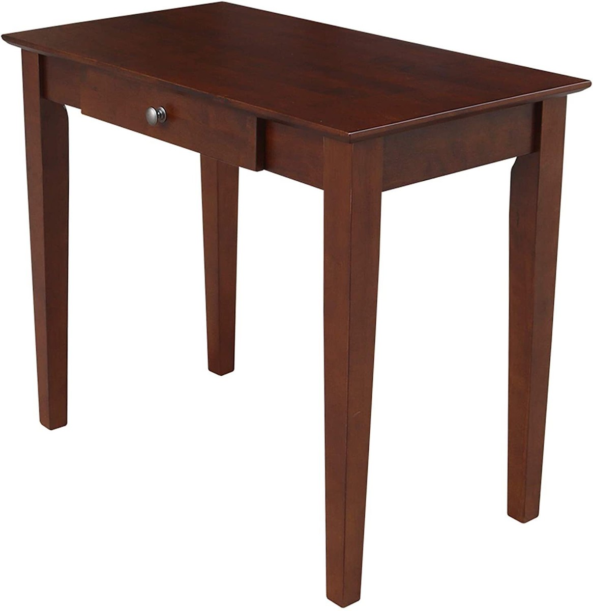 Dark Brown Wood Desk