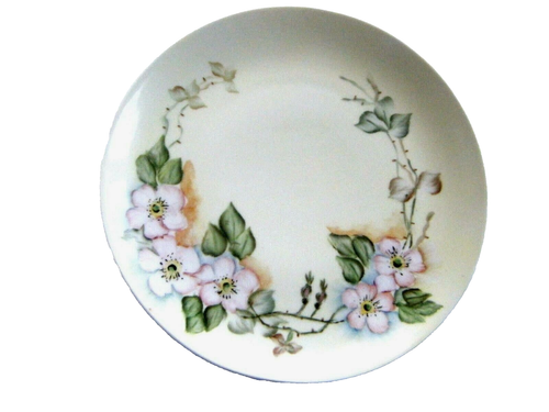 Vintage Hand Painted Plate Welmar Germany Dogwood Blossoms | eBay