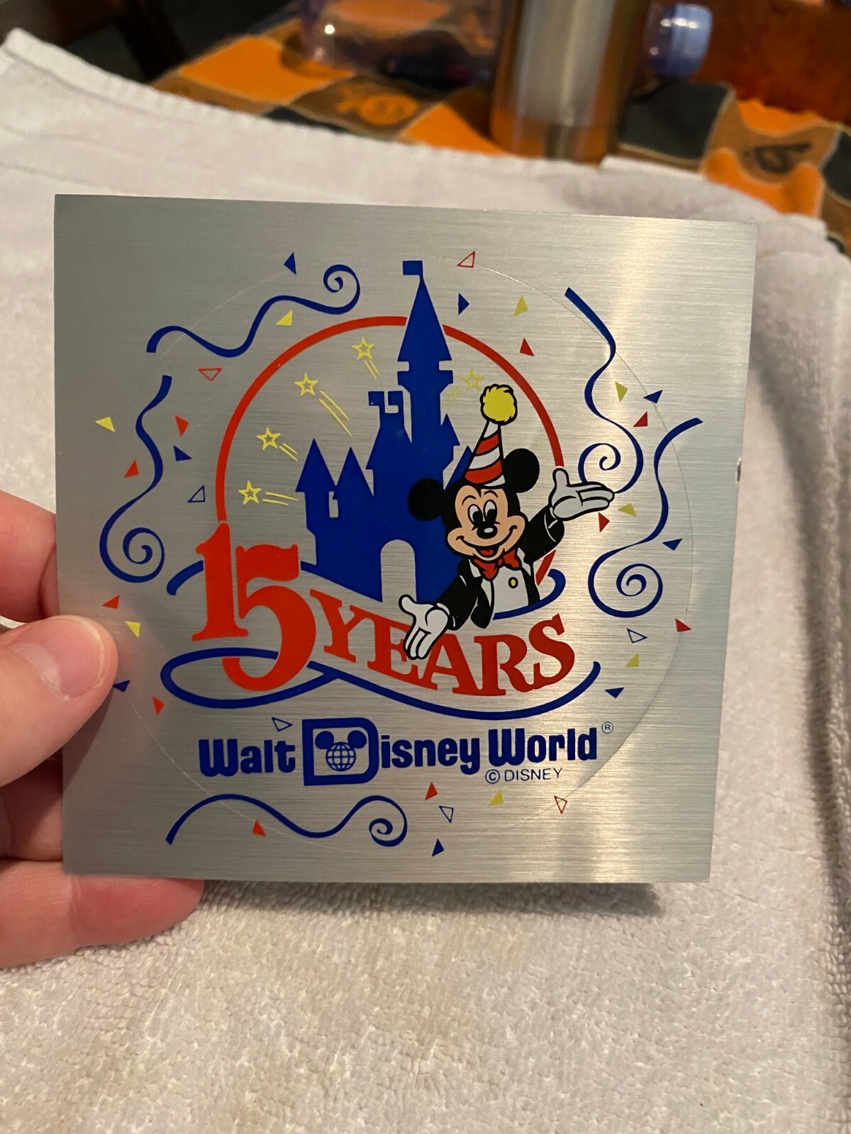 Walt Disney World 15 Years Sticker - NEW MINT - MAKE OFFER | eBay
