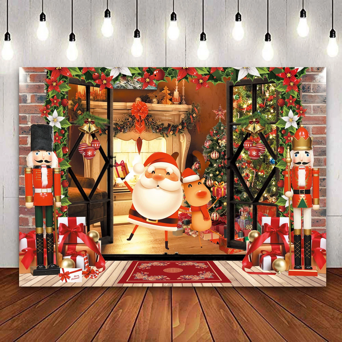 Santa Claus Backdrop