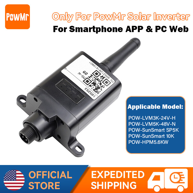 WIFI Module Remote Monitor for PowMr OFF-GRID SOLAR Inverters Android ...