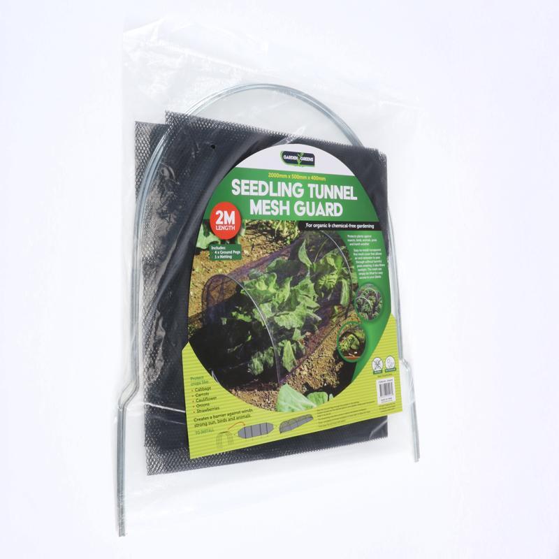 Seedling Tunnel Guard Mesh Anti Pest Flower Shield Veggie Patch Plant ...