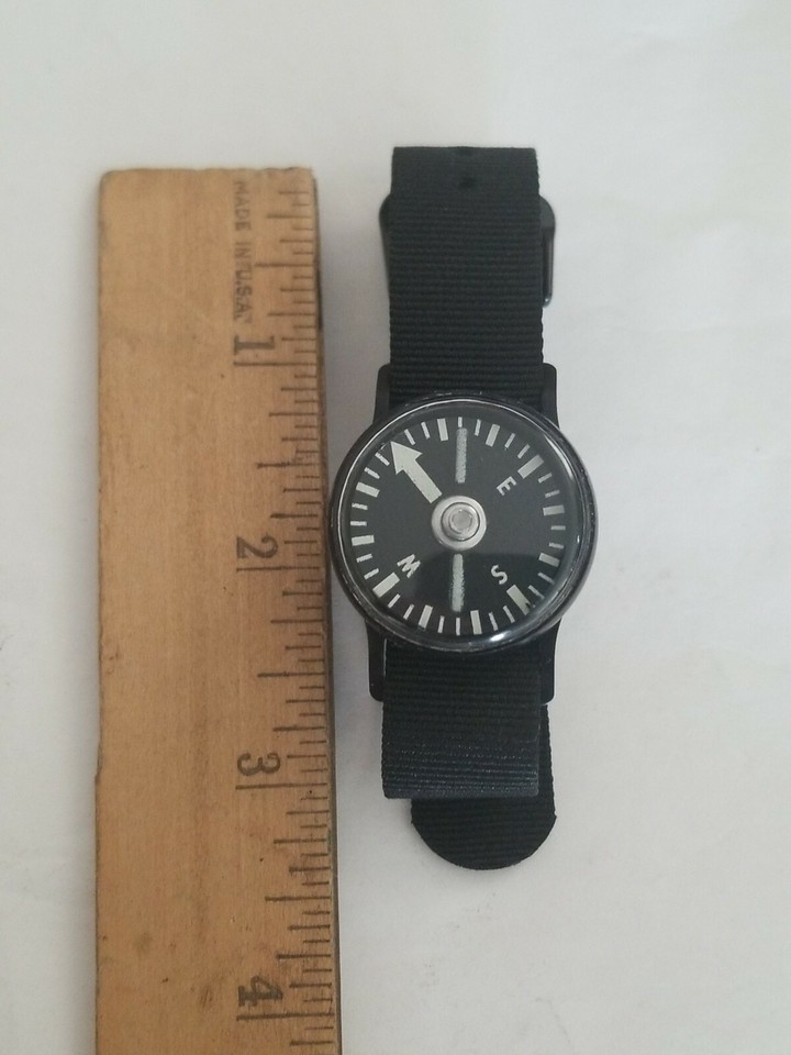 USGI Cammenga Model J582 Survival Phosphorescent Wrist Compass Free US ...