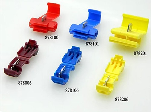 Many Colors Quick Splice Tap Wire Connectors 12-10 16-14 22-18 Gauge UL ...
