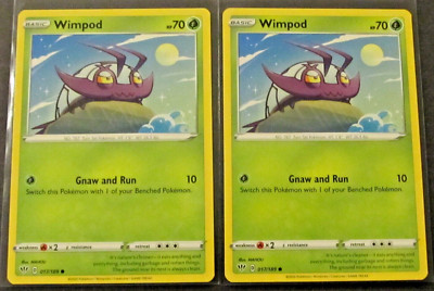 2 POKEMON CARD TCG/WIMPOD/017/189/COMMON/2020/COLLECTIBLE | eBay