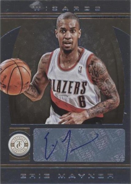 2013-14 Totally Certified - Signatures Totally Gold #188 Eric Maynor ...