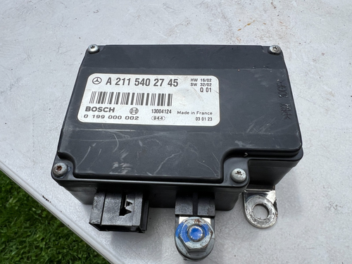 03-09 Mercedes W219 W211 Trunk Battery Load Control Module 2115403845 ...