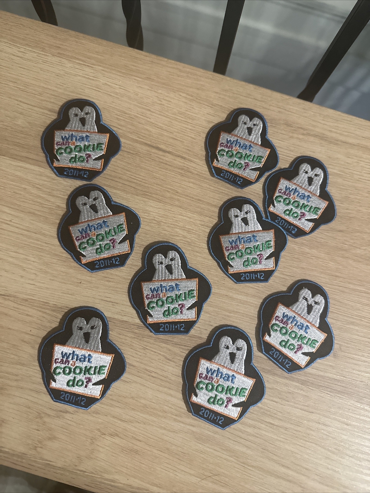 9 Girl scout cookie Badge 2011-2012 | eBay