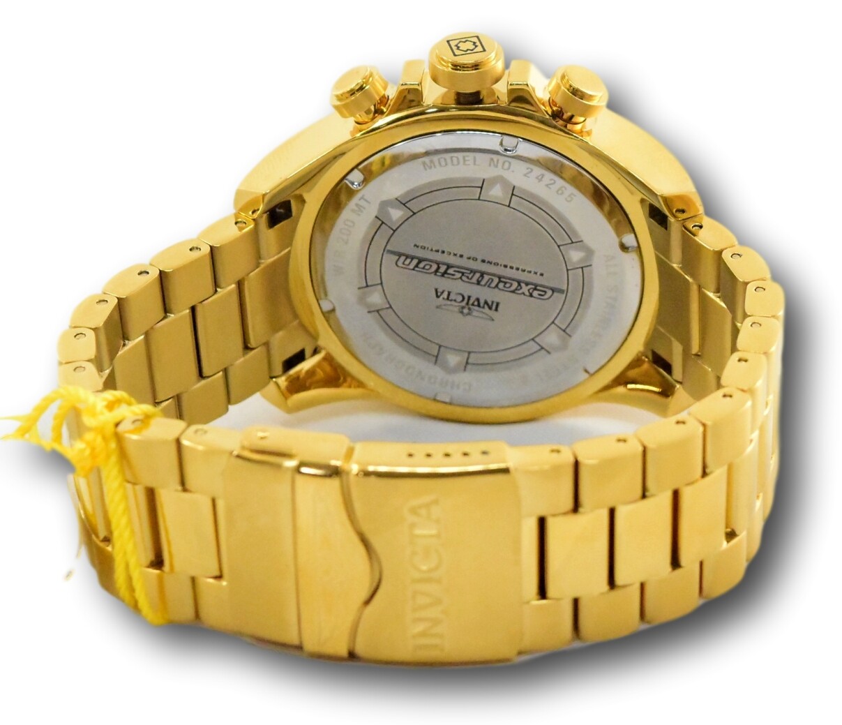 Invicta Excursion Touring 24265 Men's Gold Z60 Swiss Chronograph Watch ...