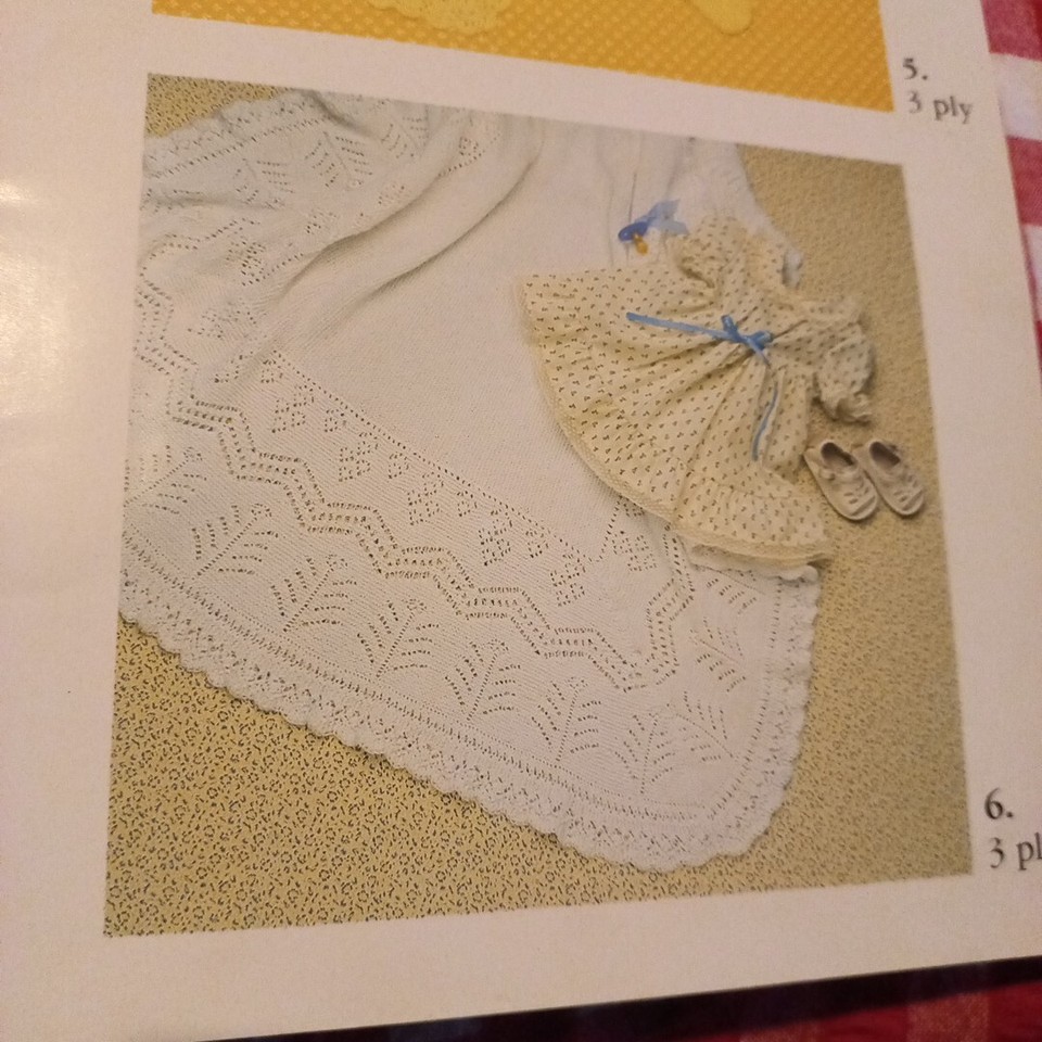 😇 Kmart Embassy Baby Patterns Book B1 16 Designs In 3 4 Ply Knitting ...