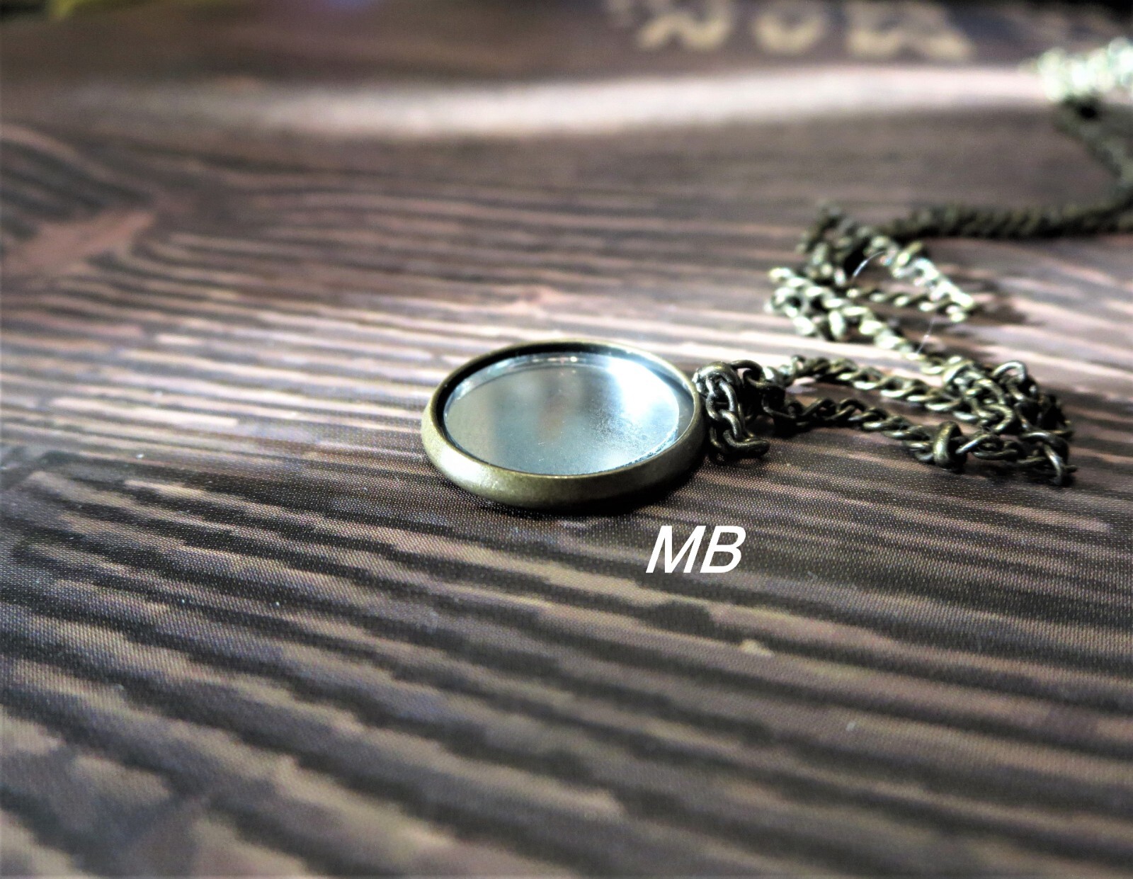 Witch’s eye Mirror necklace protection mirror celestial mirror pendant ...
