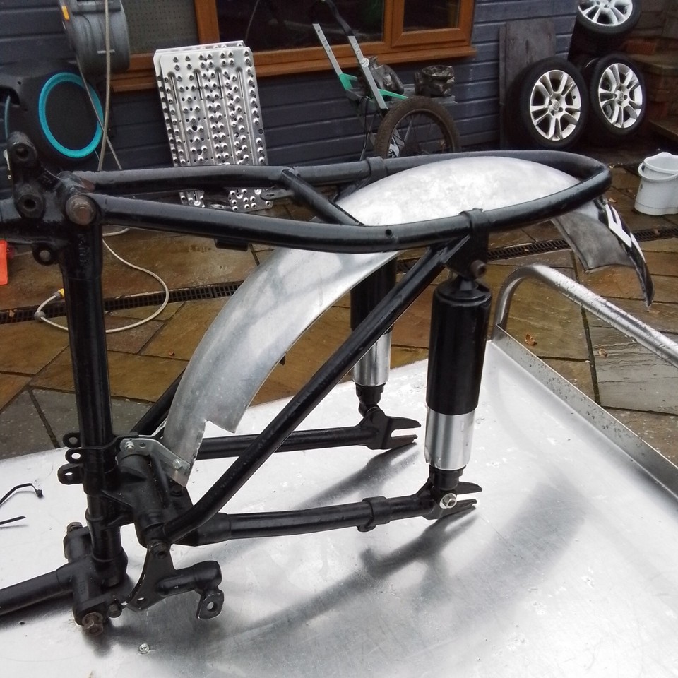 TRIUMPH TIGER CUB FRAME WIDE SWINGING ARM MODEL REG ON FRAME | eBay UK