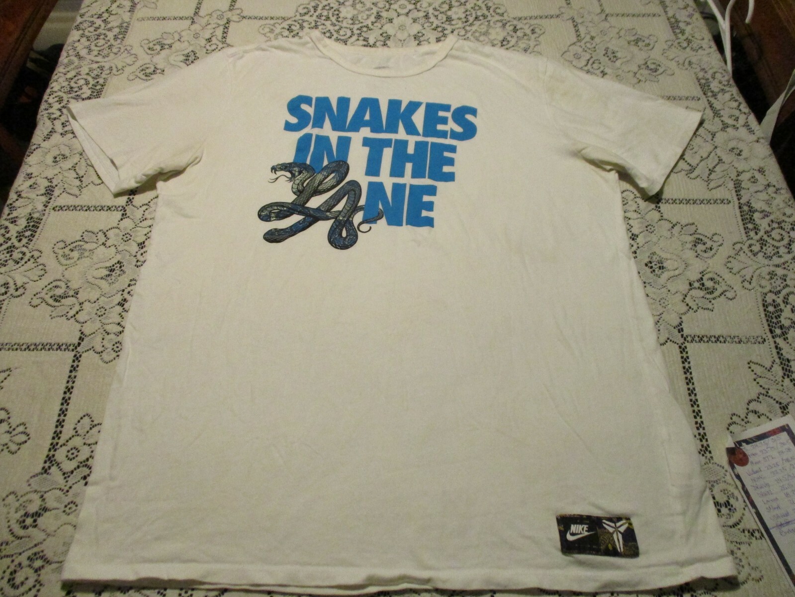 KOBE BRYANT BLACK MAMBA " SNAKES IN THE LANE " NIKE B… - Gem