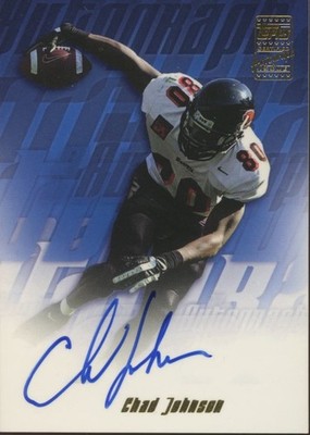 Chad Johnson 2001 Topps On Card Auto Autograph RC Rookie Cincinnati ...