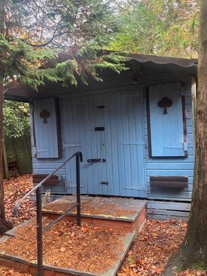 Large Wooden Swiss Style Studio Workshop/Shed L.4.8m x W.3.03m (5.6m ...