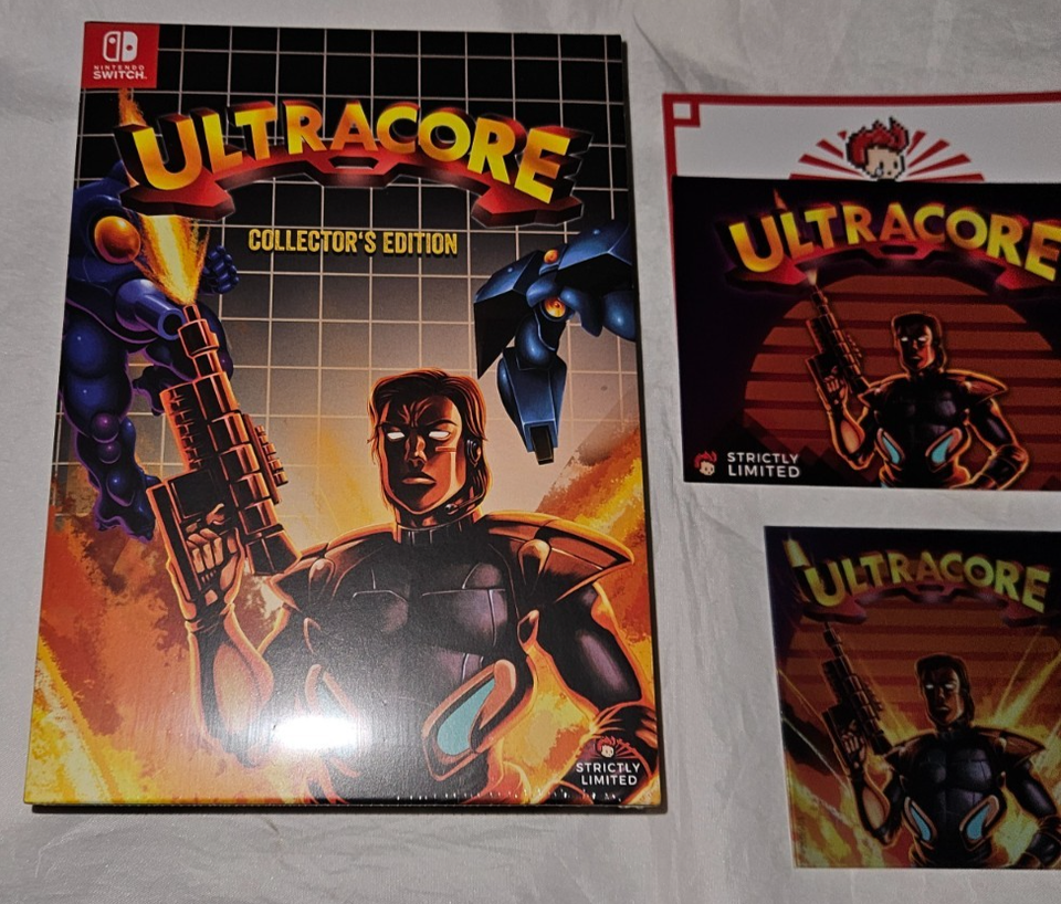 Nintendo Switch Ultracore Collector's Edition Strictly Limited Games ...