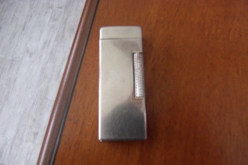 Win 1000 Pipe Cigarette Lighter Butane Gas Vintage Silver Stainless ...