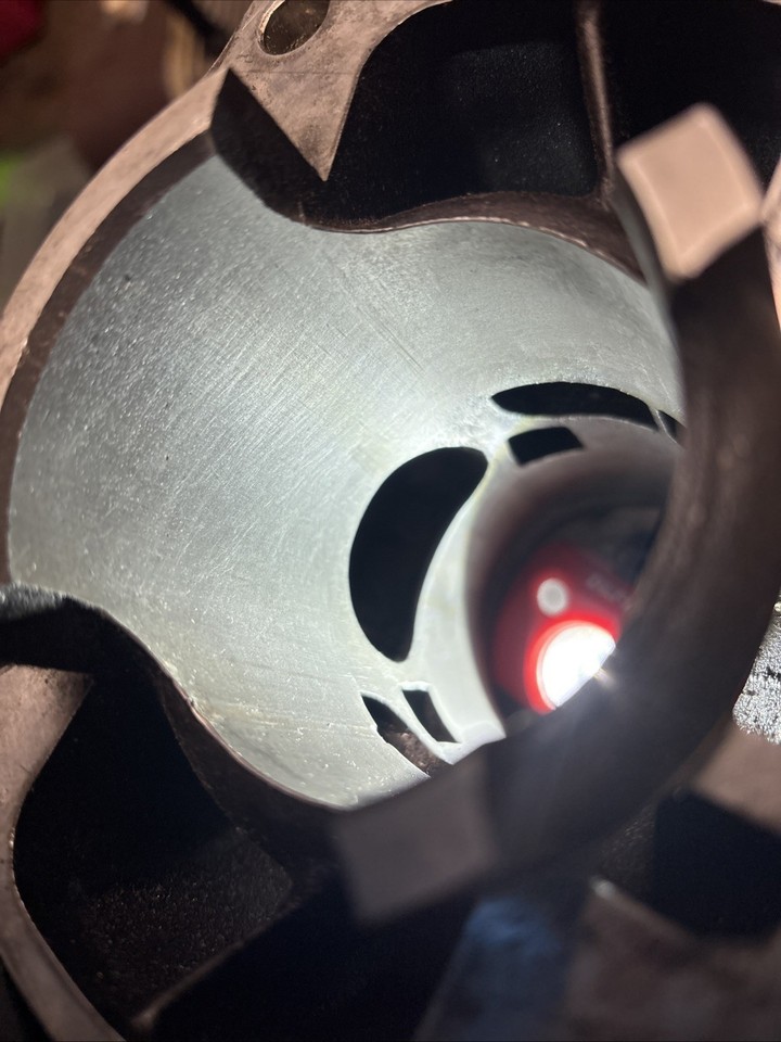 2000 00 KX250 KX 250 OEM Engine Top End Cylinder Jug Barrel Pot Bore ...