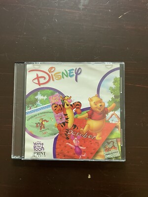 Disney Winnie The Pooh Print Studio Cd ROM | eBay