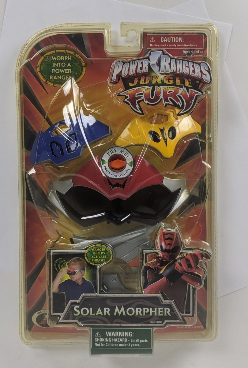 Power Rangers Furia Da Selva Morpher Solar
