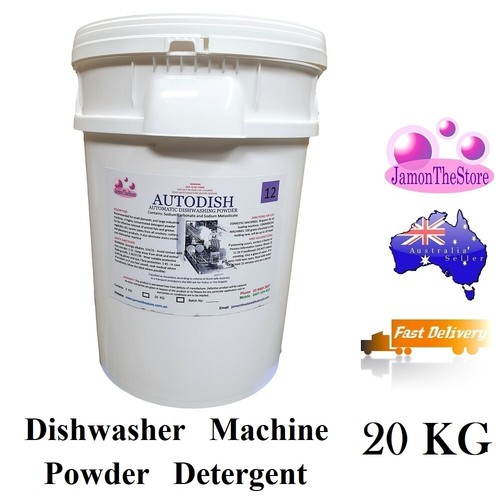 Automatic Dishwasher Machine Dishwashing Powder Detergent Auto Dish 20 ...