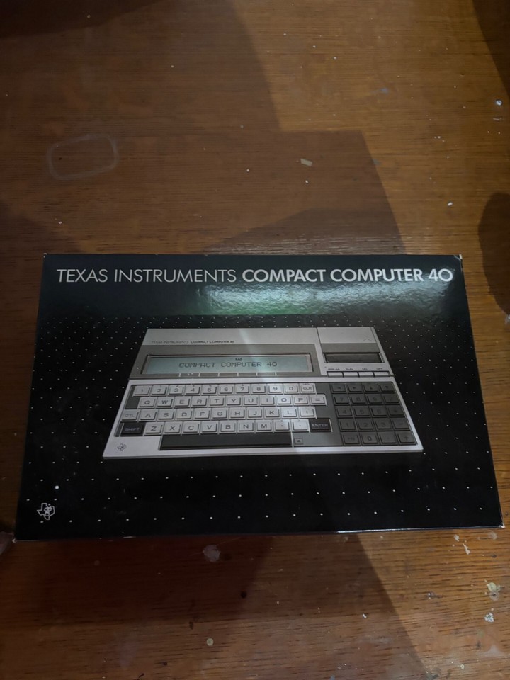 Texas Instruments Compact Computer 40 | eBay