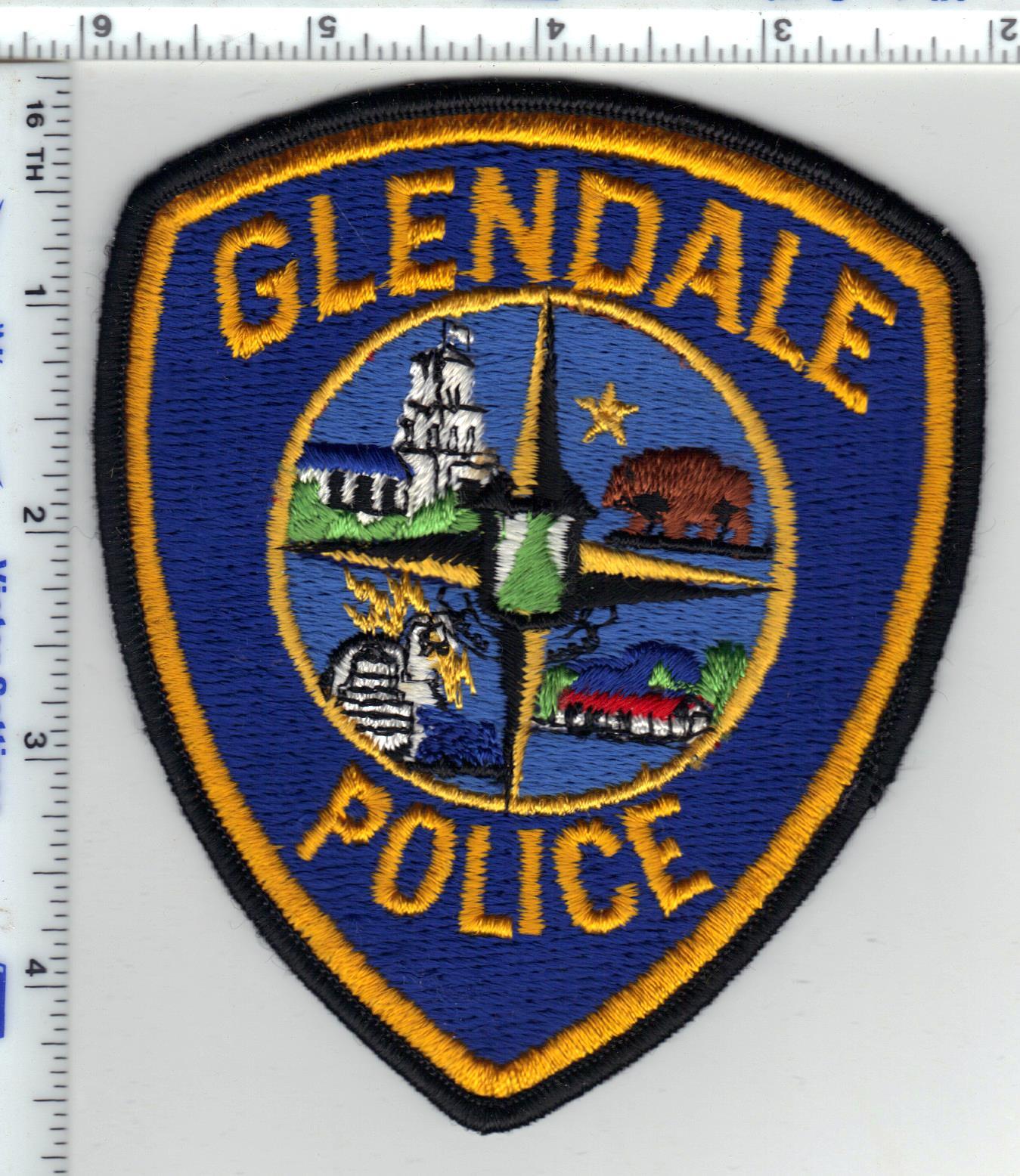 Glendale Police (California) Shoulder Patch - from the Early 1980's | eBay