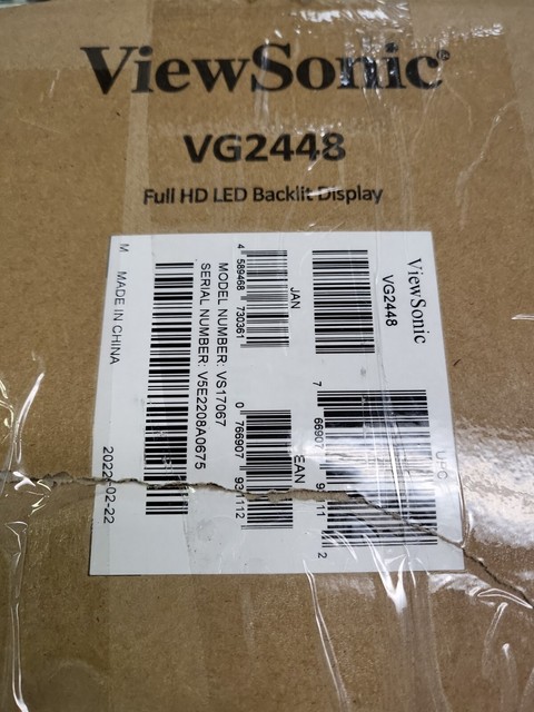 ViewSonic VG2439m-LED LED LCD Monitor for sale online | eBay