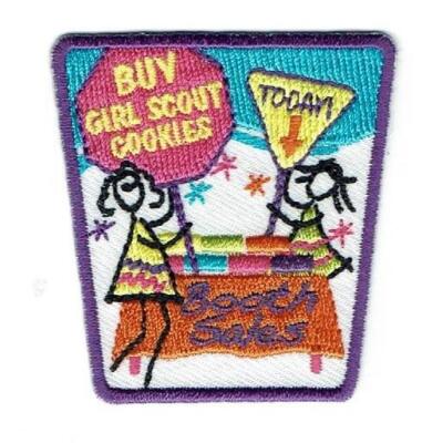 Buy GIRL SCOUT Cookies BOOTH SALES Fun Patch Crest Sale Donation Selling | eBay
