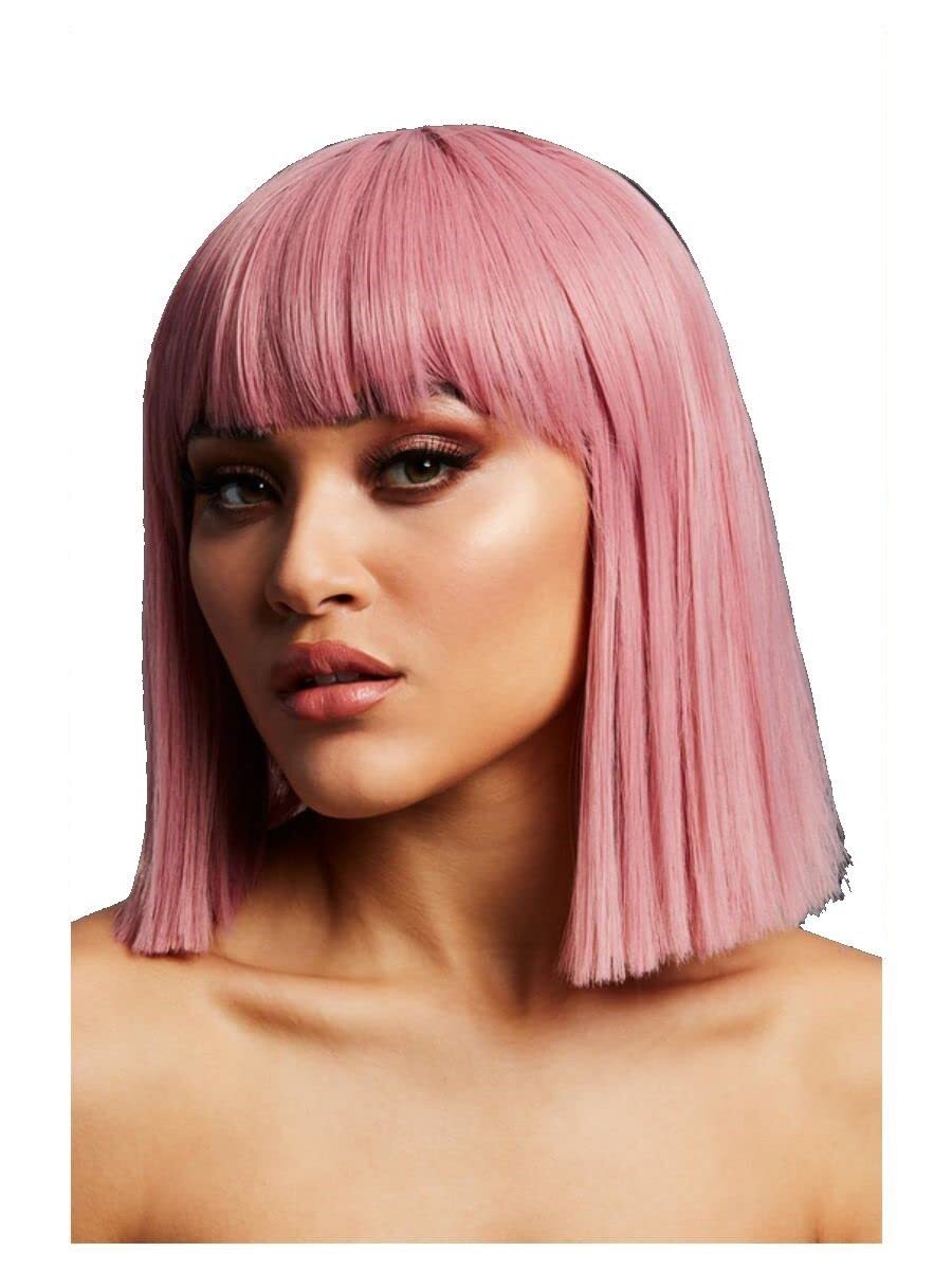 Smiffys Fever Lola Wig, Ash Pink | eBay
