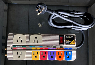Monster Power Home Theatre PowerCenter HT800 Surge Protector New Open ...