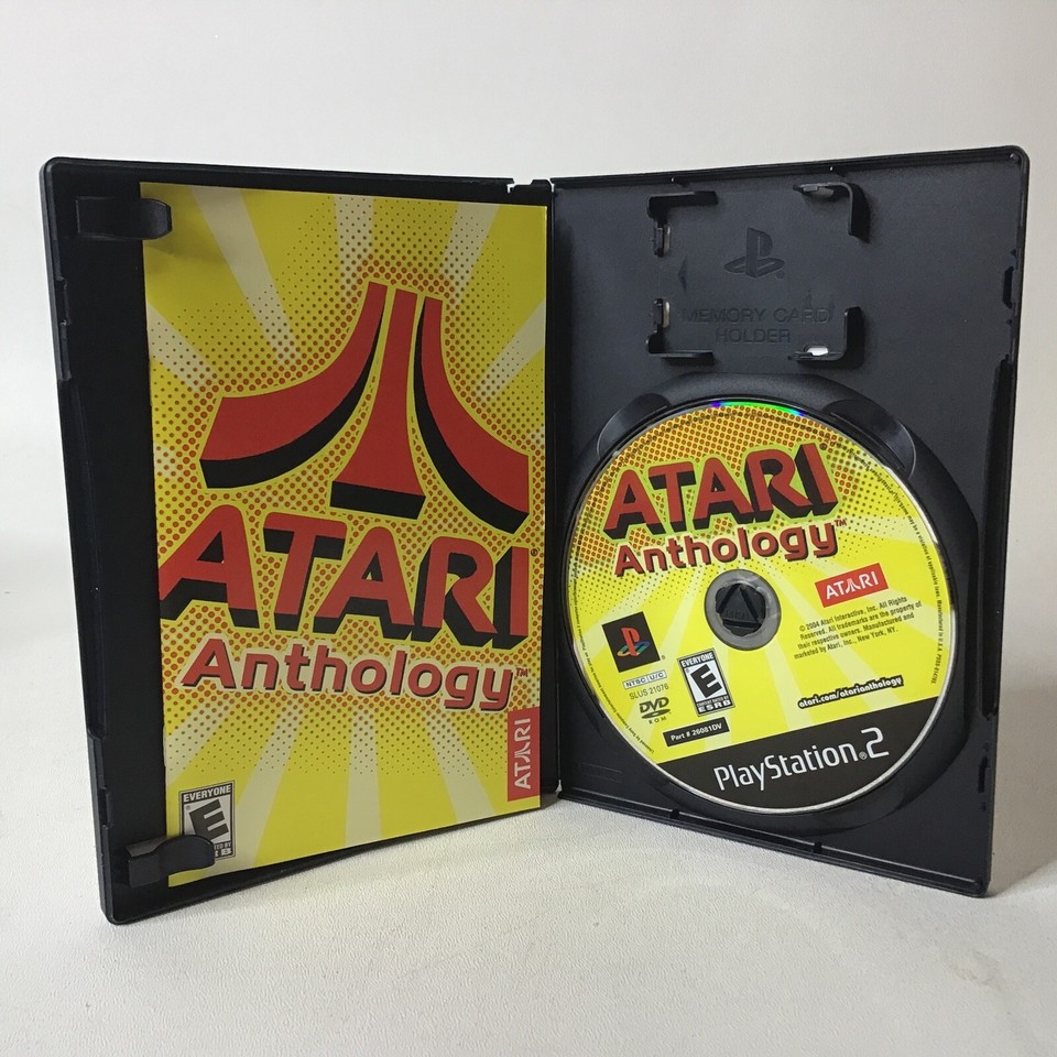 Atari Anthology Sony PlayStation 2 2004 Complete In Box With Manual CIB ...